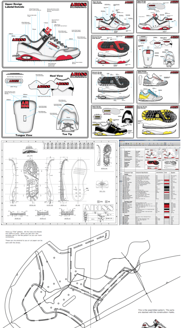 Shoe Designers Specification Pack: For Download | Shoemakers Academy