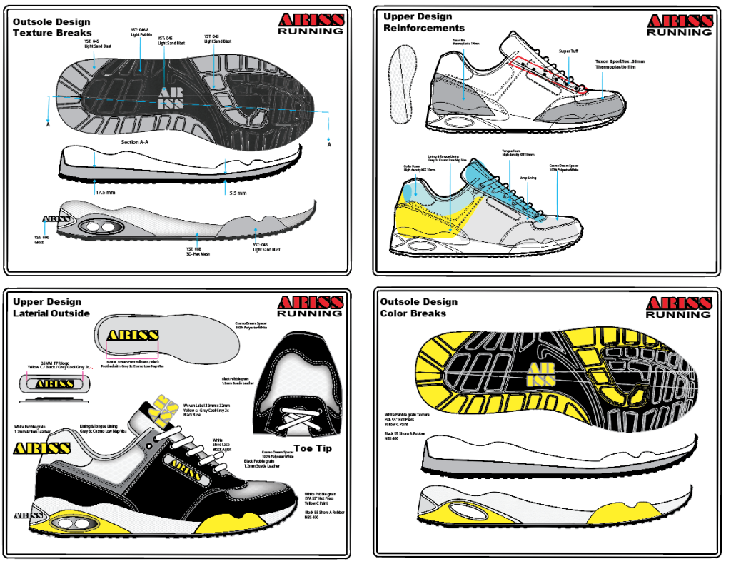 Shoe Specifications Pack Download | Shoemakers Academy