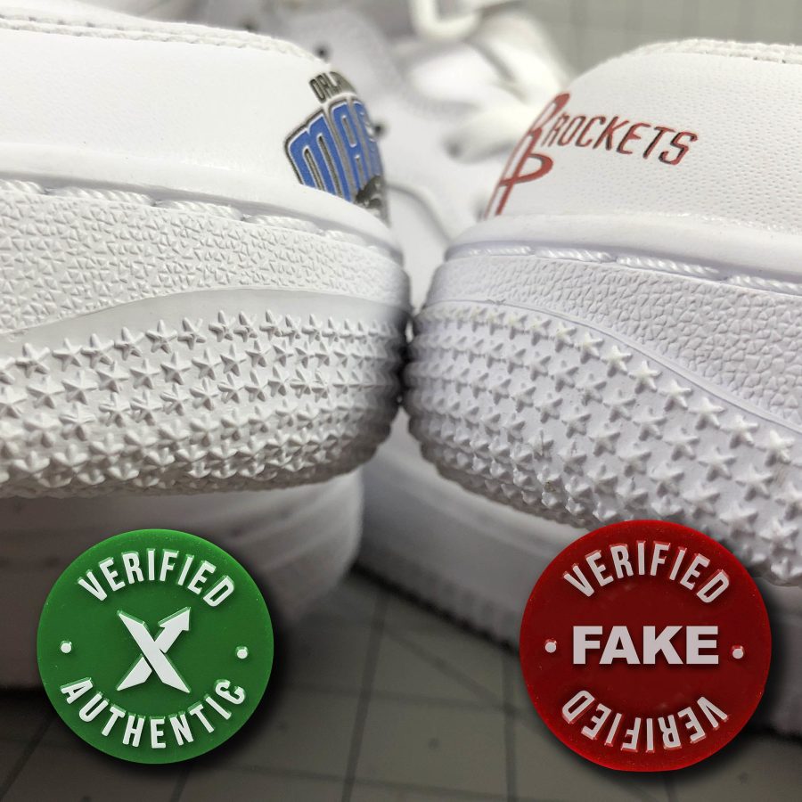 Nike Supreme Air Force 1 Mid : Real vs. Fake | Shoemakers Academy