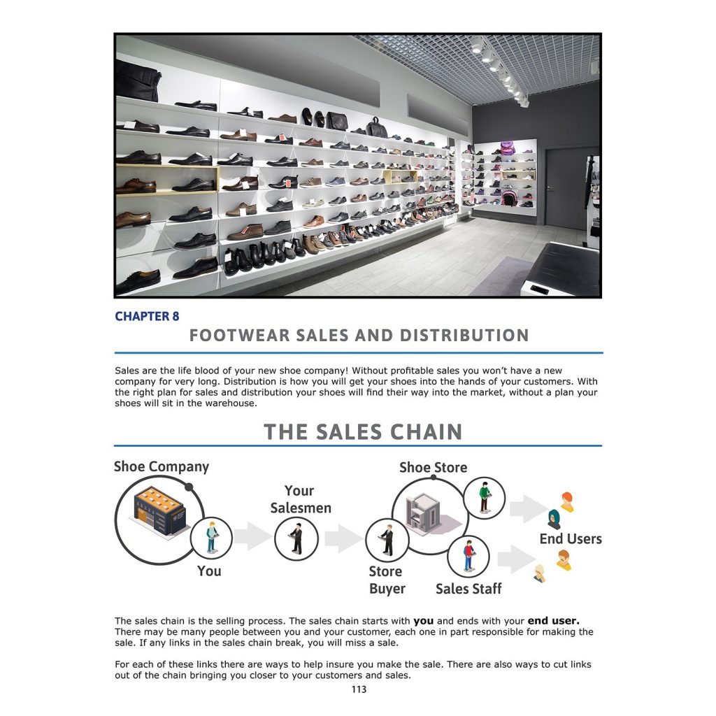 3 Chapters | Start Your Own Shoe Company Textbook