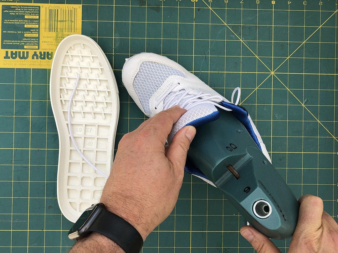 Outsole Cementing - DIY Step-by-step process