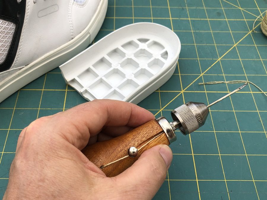 DIY Sole Stitching - Getting started with the Speedy Stitcher