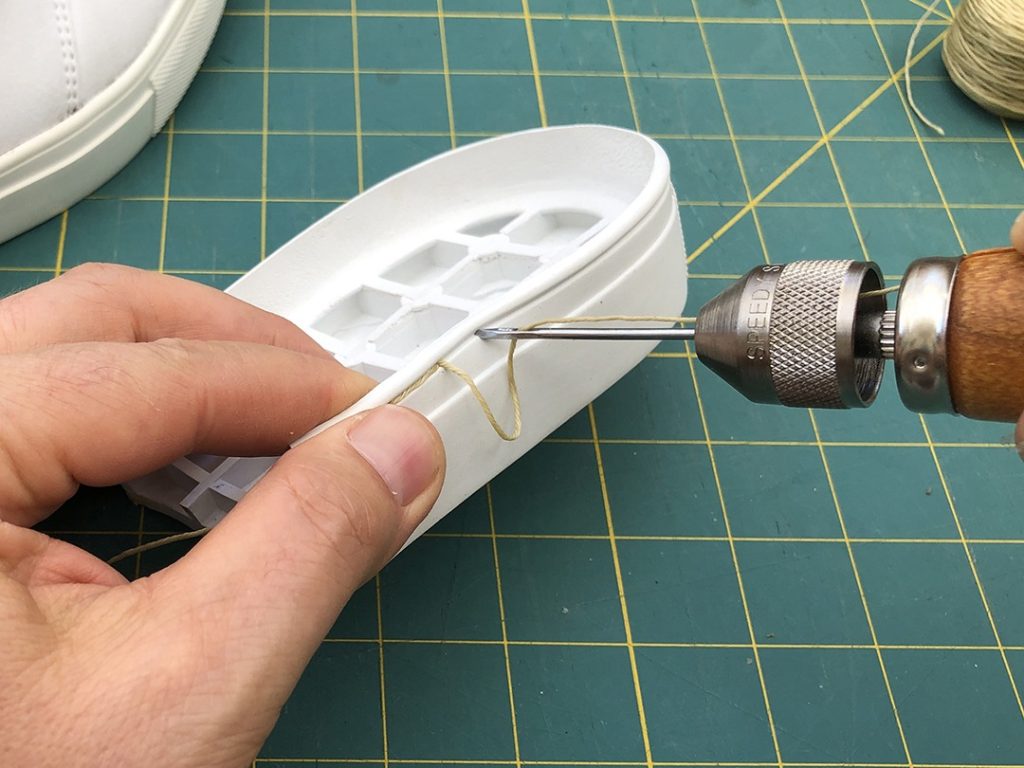 DIY Sole Stitching - Getting started with the Speedy Stitcher