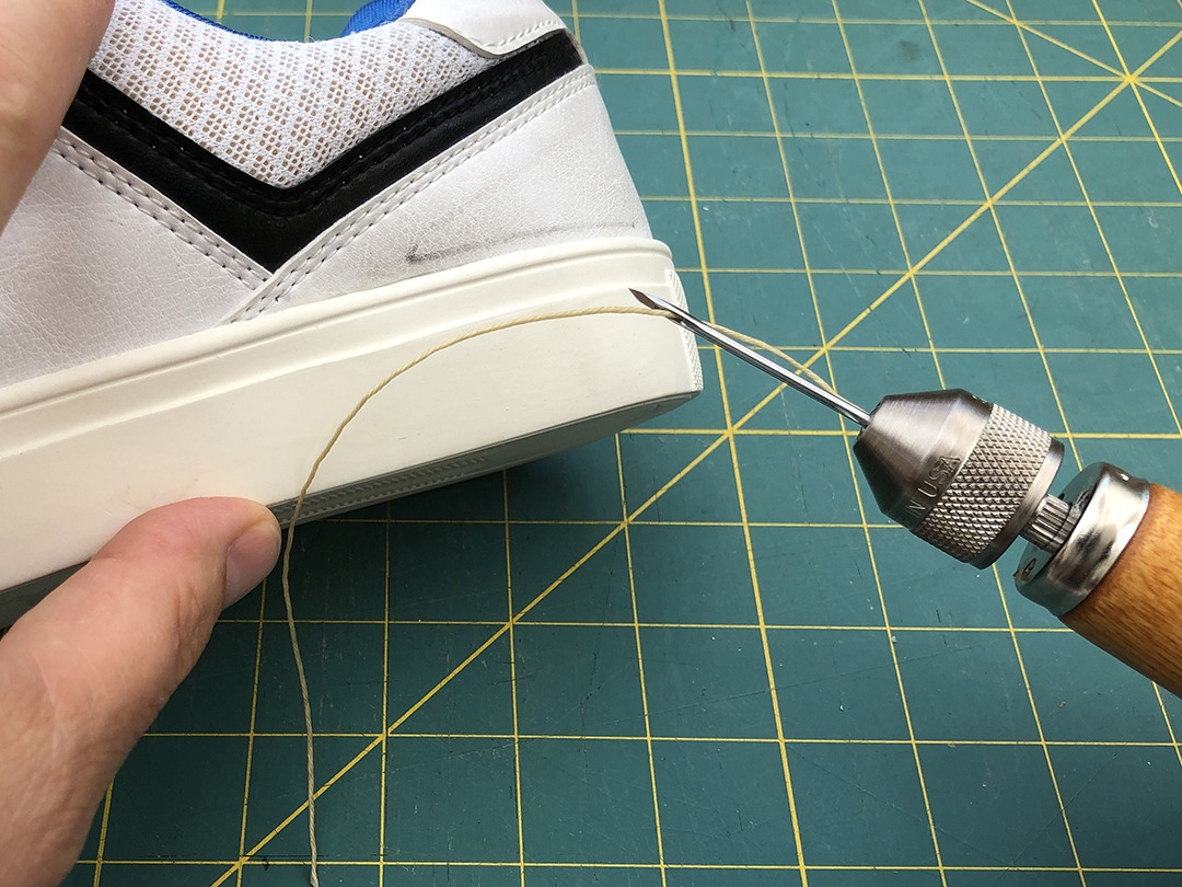 DIY Sole Stitching - Getting started with the Speedy Stitcher