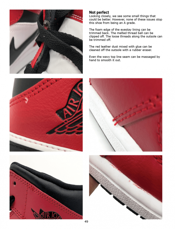 Sneaker Authentication Book - How to spot a fake Air Jordan