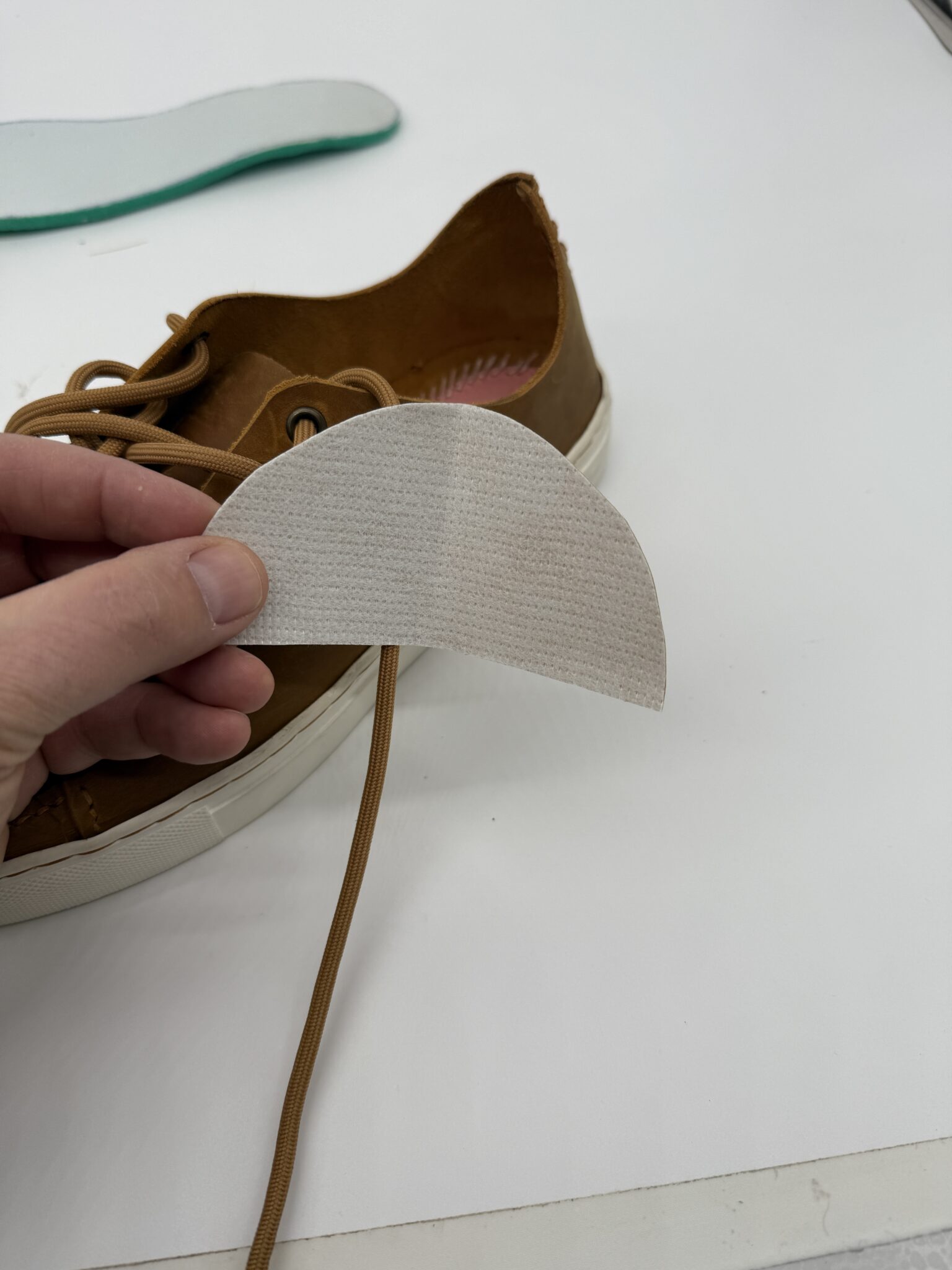 Tear-resistant fabric to reinforce shoe upper DIY materials