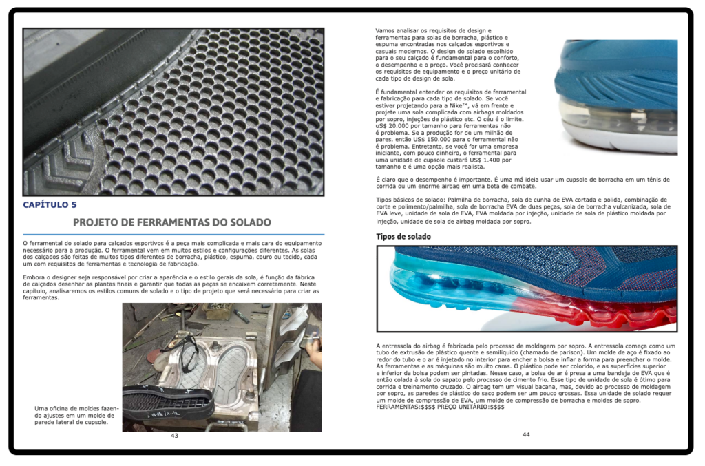 Como os calçados são fabricados: