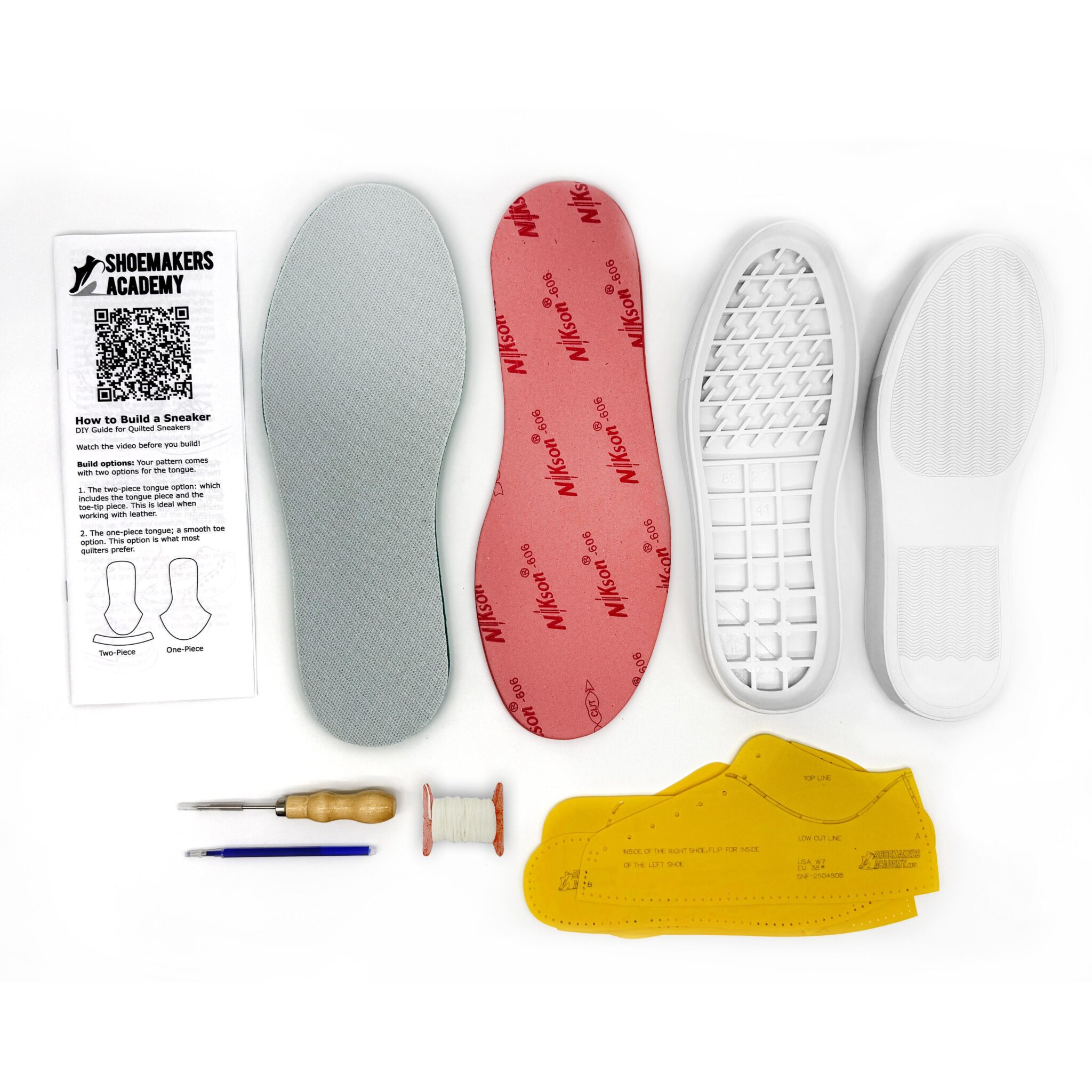 Quilted Sneaker Making Starter Kit | Make Quilted Shoes at Home!