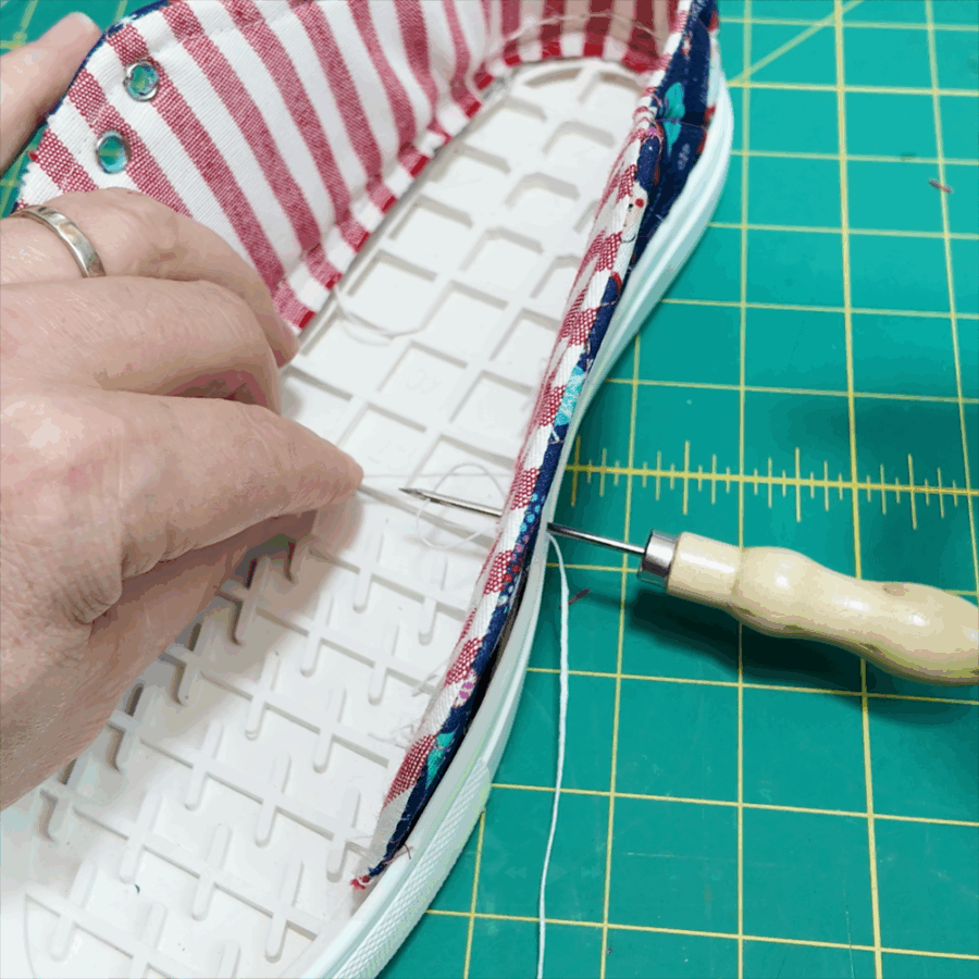 Re-Fill Kit Quilted Sneaker Re-Fill Kit : Get ready to make your next pair!