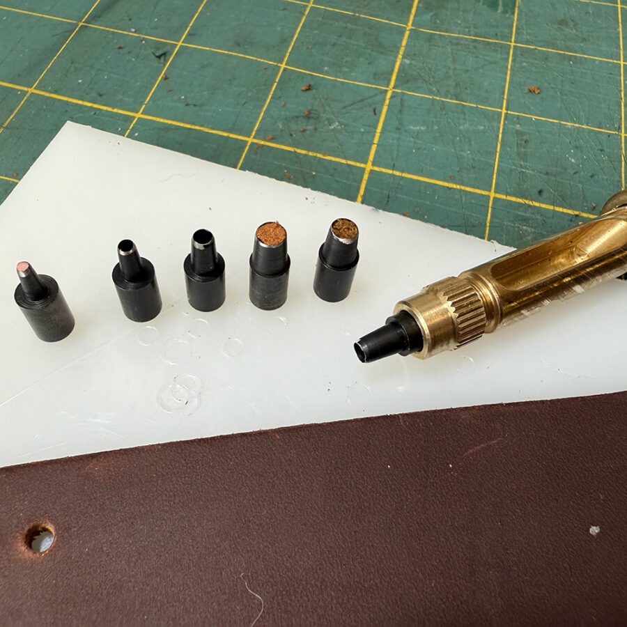 Leather Screw Hole Punch | DIY Shoemaking Tools