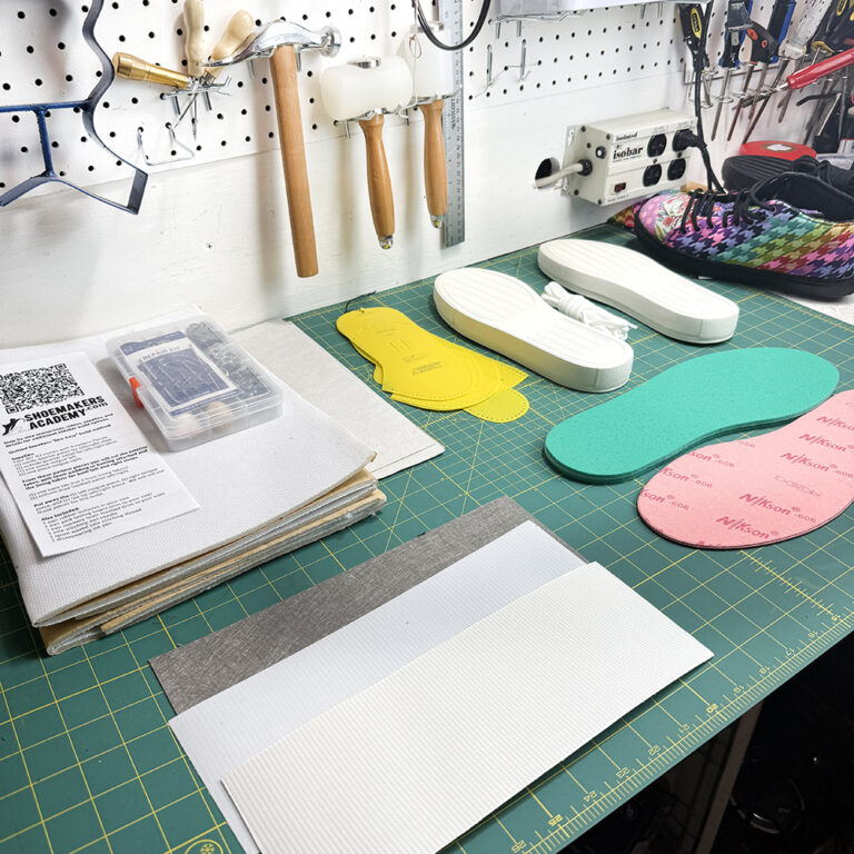 Quilted Sneaker Deluxe Boxed Build Kit | Shoemakers Academy
