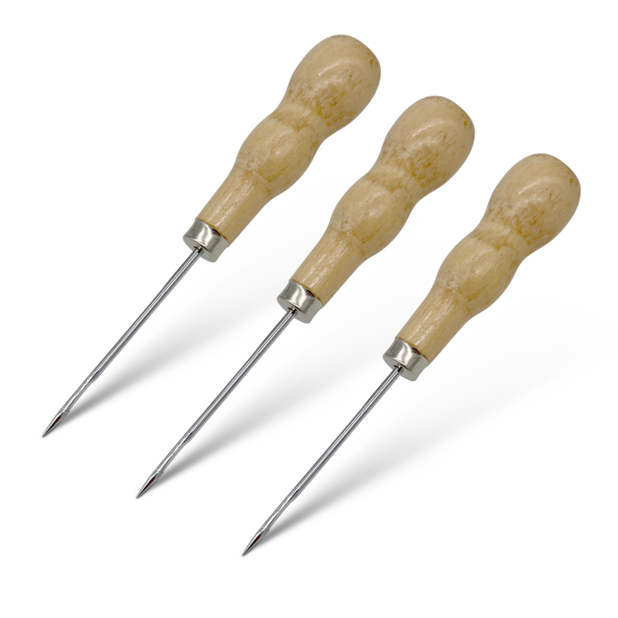 Outsole Stitching Sewing Awl 3-Pack | Shoemakers Academy Tools on Sale